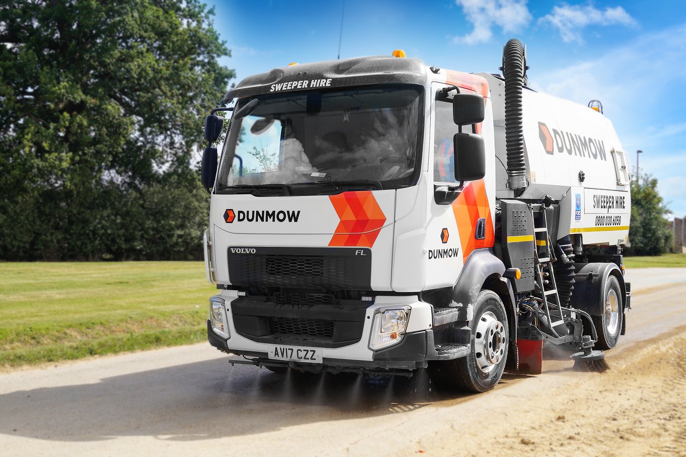 Road Sweeper Hire | Hourly & Daily Rentals Across Essex | 01245 466646