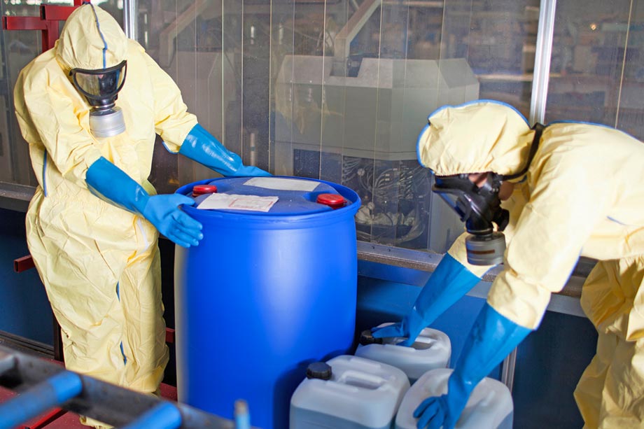 Chemical Waste Disposal Essex | Dunmow Waste Management