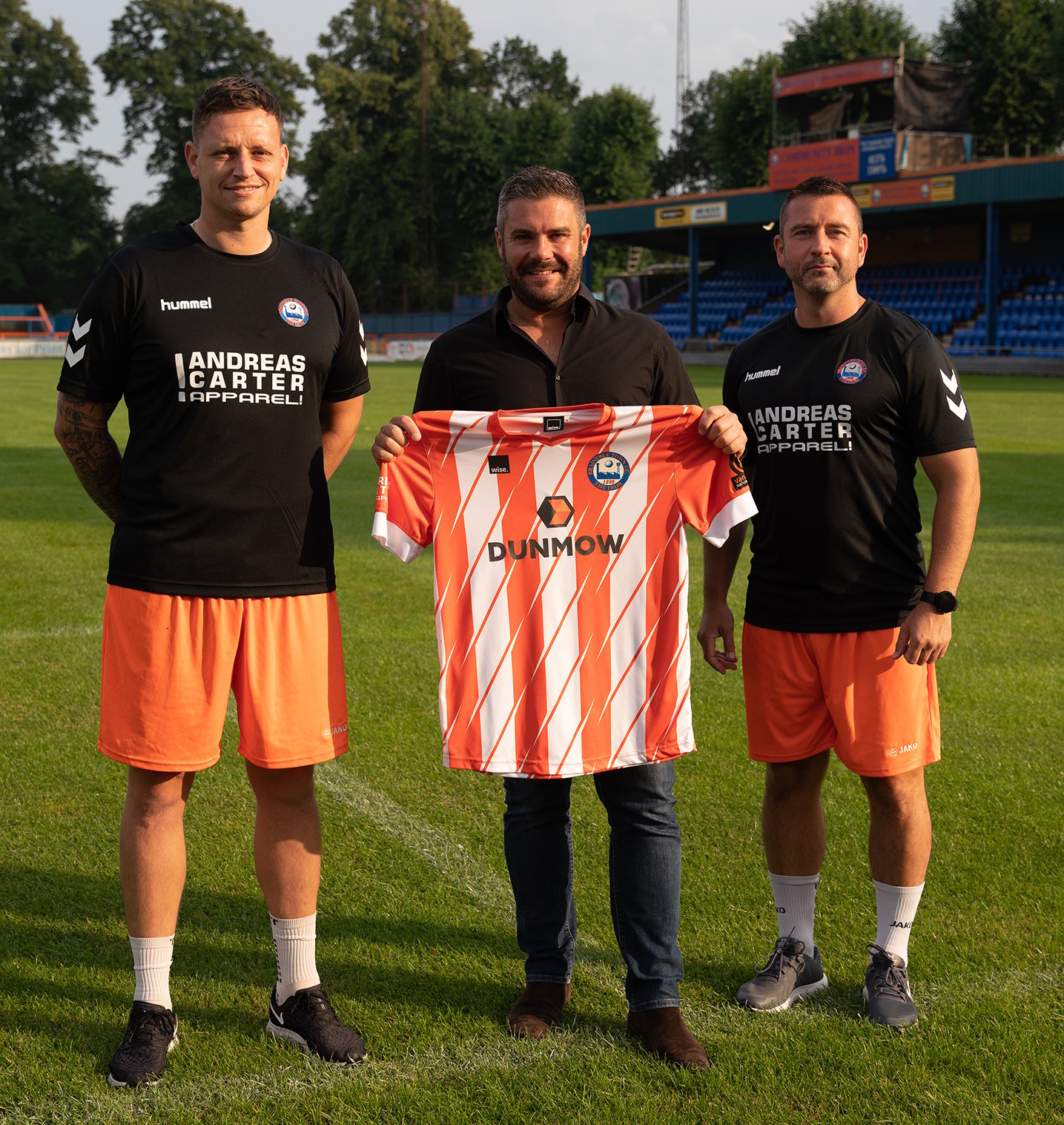 Dunmow Group are proud to announce a team and stadium partnership for ...